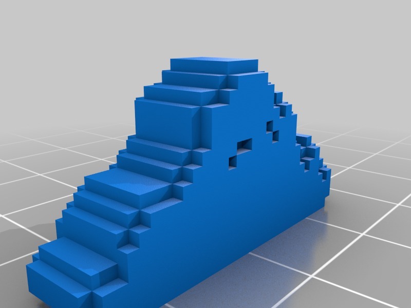 Super Mario Bros. 8 Bit "3D-Tiles" by d4Rk | Download free STL model ...