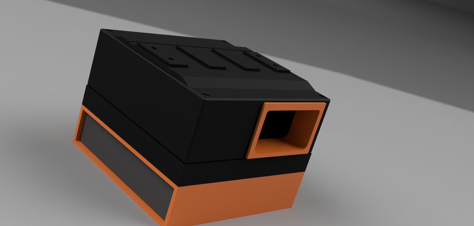 Sliding Cover for AirManager V2 by Abrechen2 | Download free STL model ...