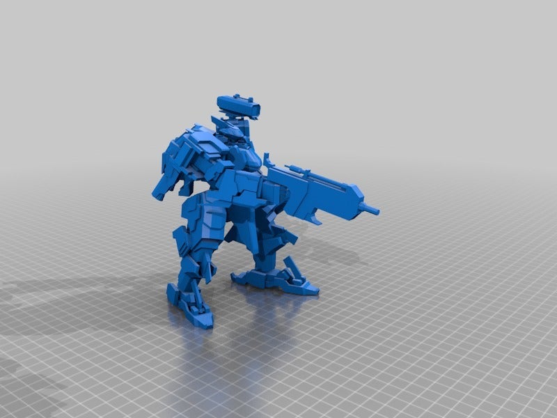 Wanzer "Front Mission" Robot by Jace1969 | Download free STL model ...