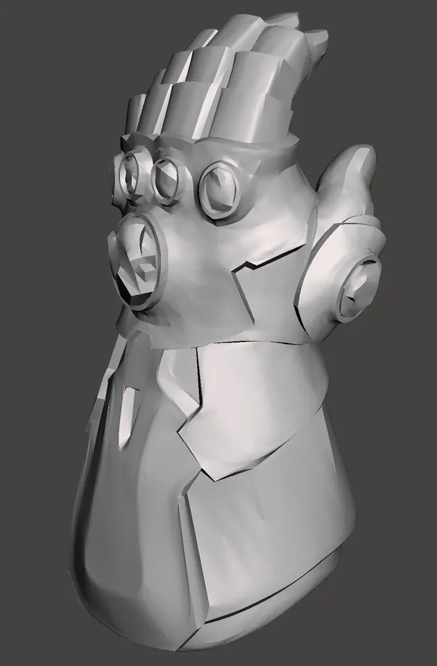 Thanos Infinity Gauntlet by Jace1969 | Download free STL model ...