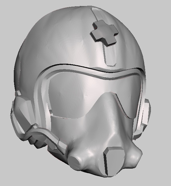 Fortnite Wingman Helmet by Jace1969 | Download free STL model ...