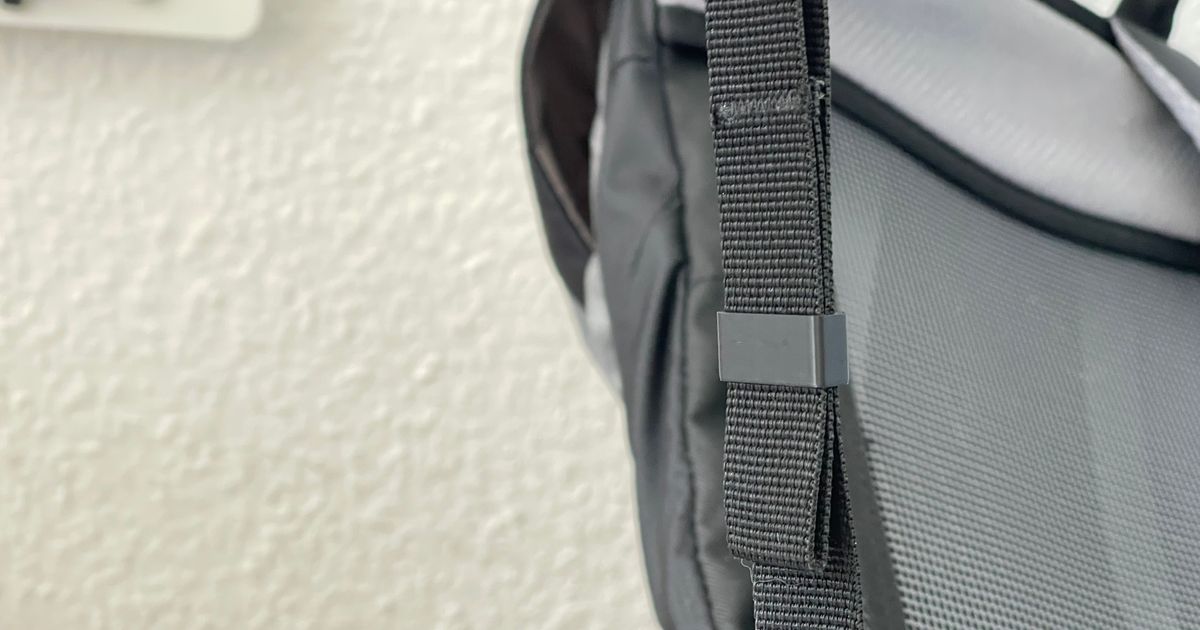 Parametric backpack strap clip by Metti | Download free STL model ...