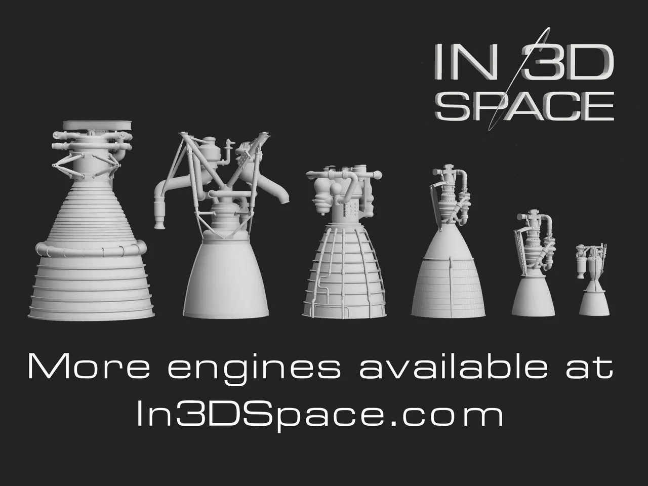F-1 Engine by In3DSpace | Download free STL model | Printables.com