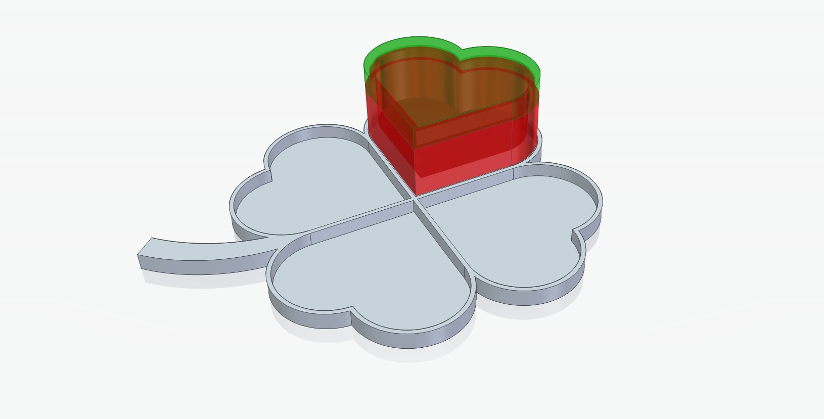 Clover Leave Box by Wolfgang | Download free STL model | Printables.com