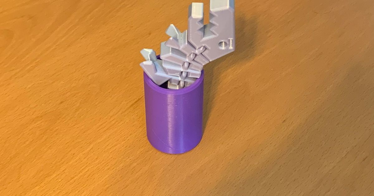 Small Parts Cylinder Test Object by Adam | Download free STL model ...