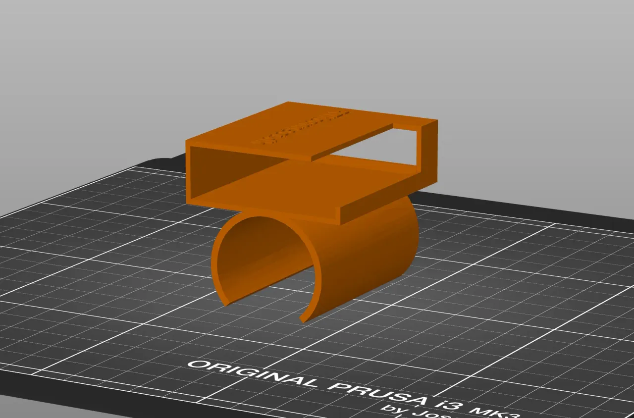 Emlid Reach M2 pole mount by Ankrila | Download free STL model ...
