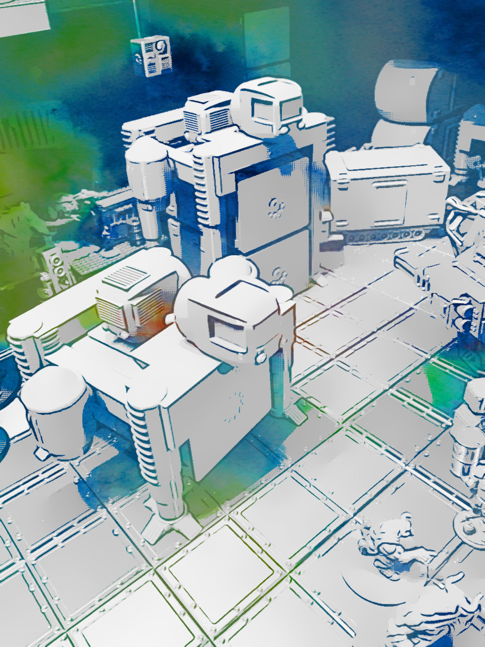 Bio Pod Personnel Vehicle by RobertusMaximus | Download free STL model ...