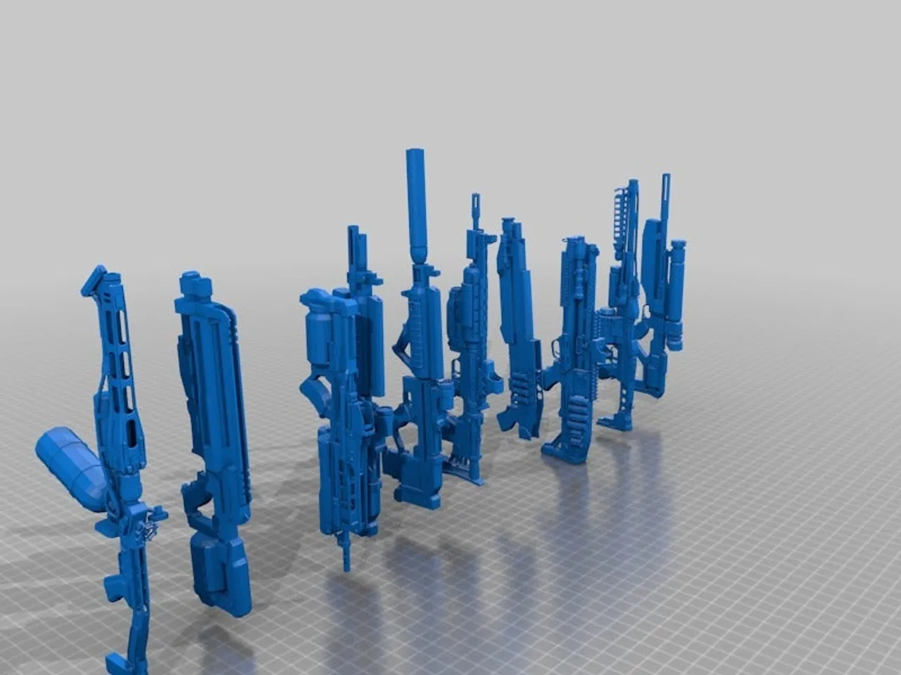 Killzone Assorted Weapons by Jace1969 | Download free STL model ...