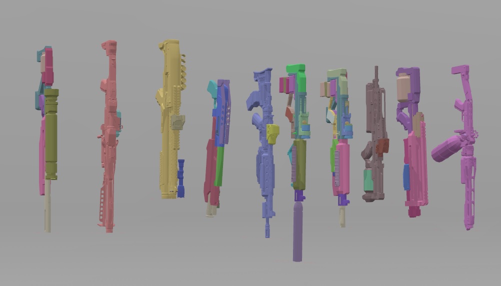 Killzone Assorted Weapons by Jace1969 | Download free STL model ...