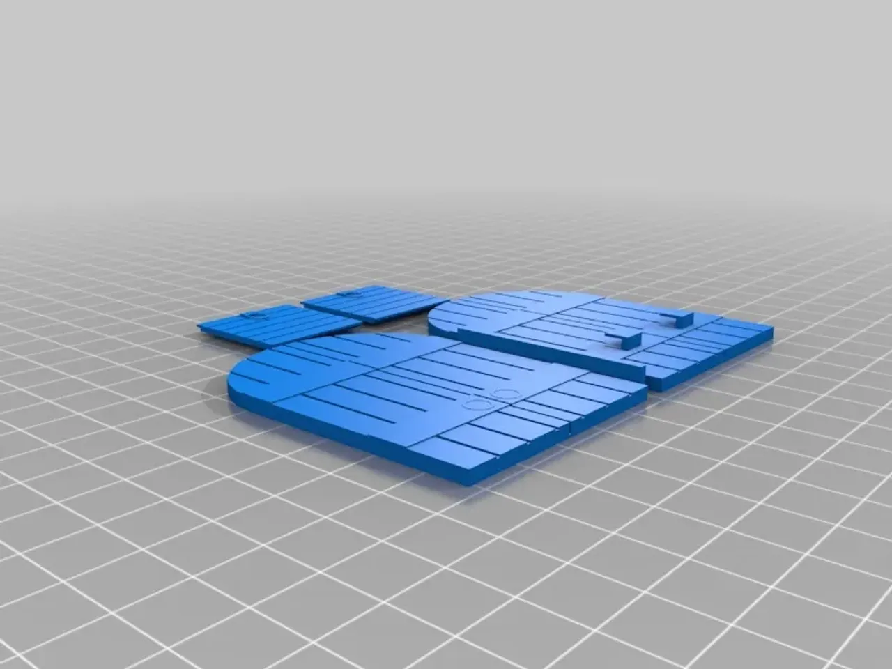 Castle Doors by Javan | Download free STL model | Printables.com