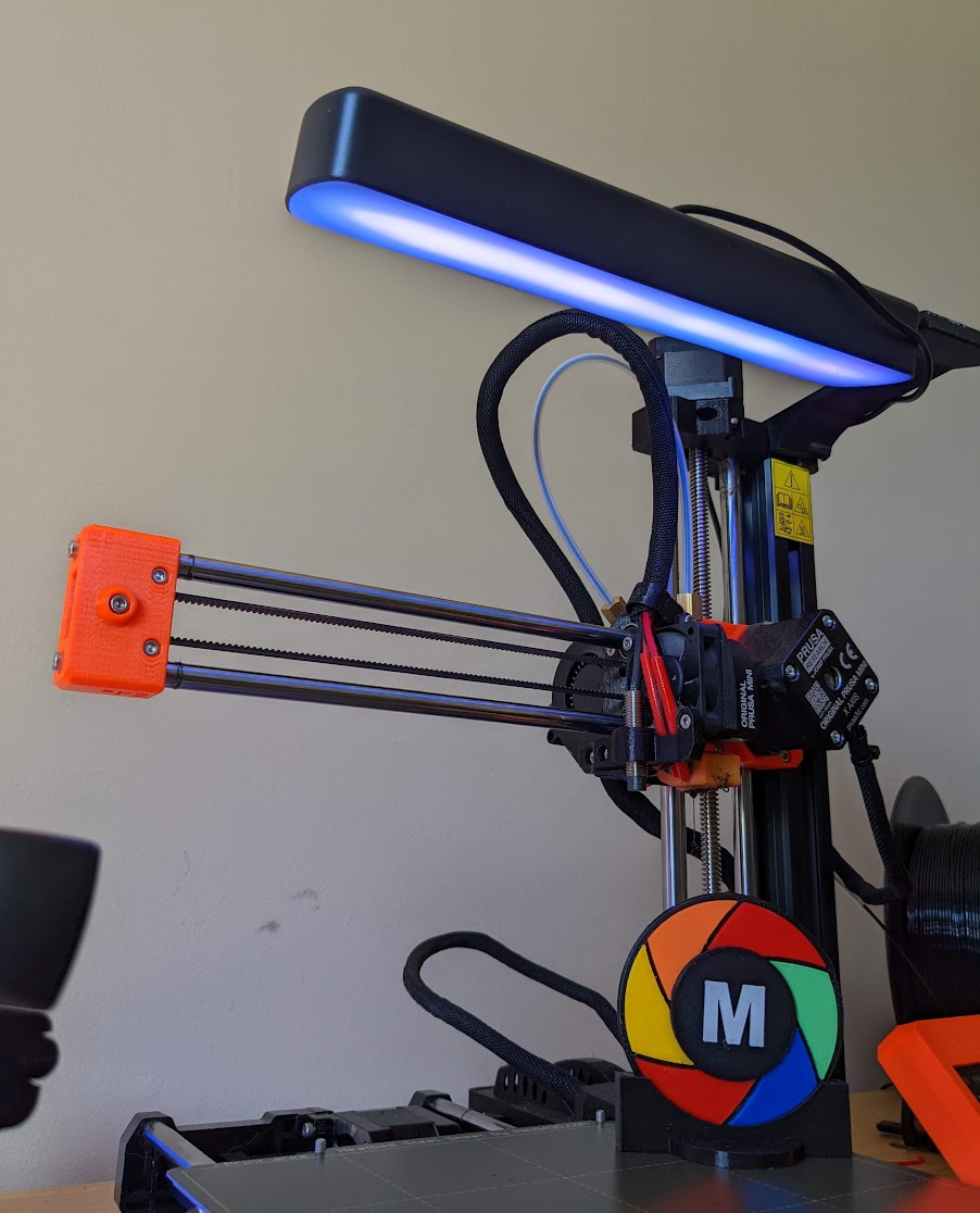 Simple Prusa Mini Light Mount for Monster LED by ChmNrd | Download free ...
