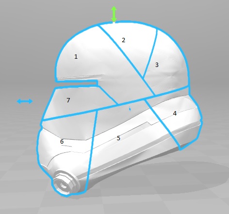 Flame Trooper Helmet Revision 3 by Jace1969 | Download free STL model ...