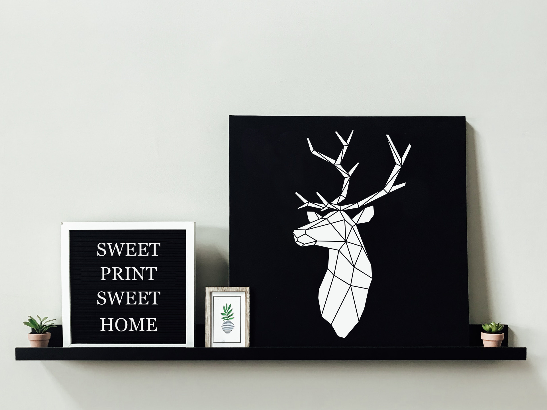 Vaadin Deer Wallart 2d by Tobse | Download free STL model | Printables.com