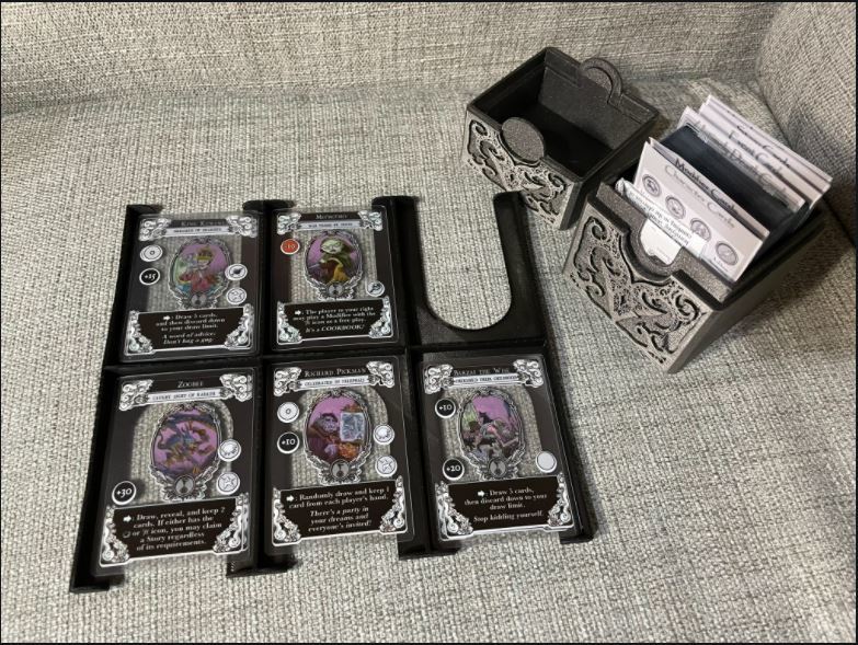 Deck tray for Cthulhu Gloom family by DuncanMac | Download free STL ...