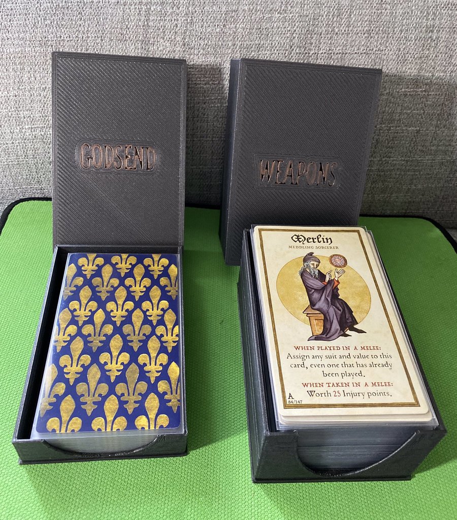Deck boxes for Sleeved Tarot: Tournament at Avalon by DuncanMac ...