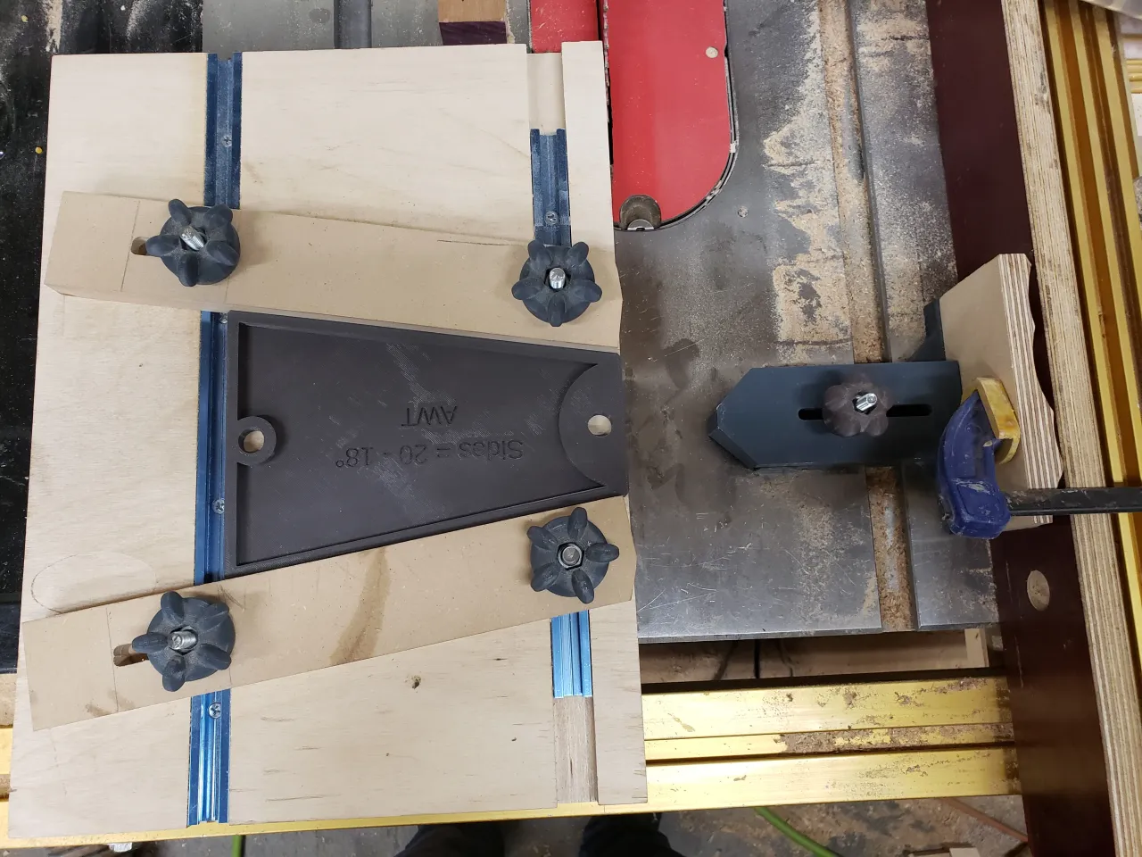 Wedgie Angle Templates for Segmented Woodturning by Alan Stratton ...