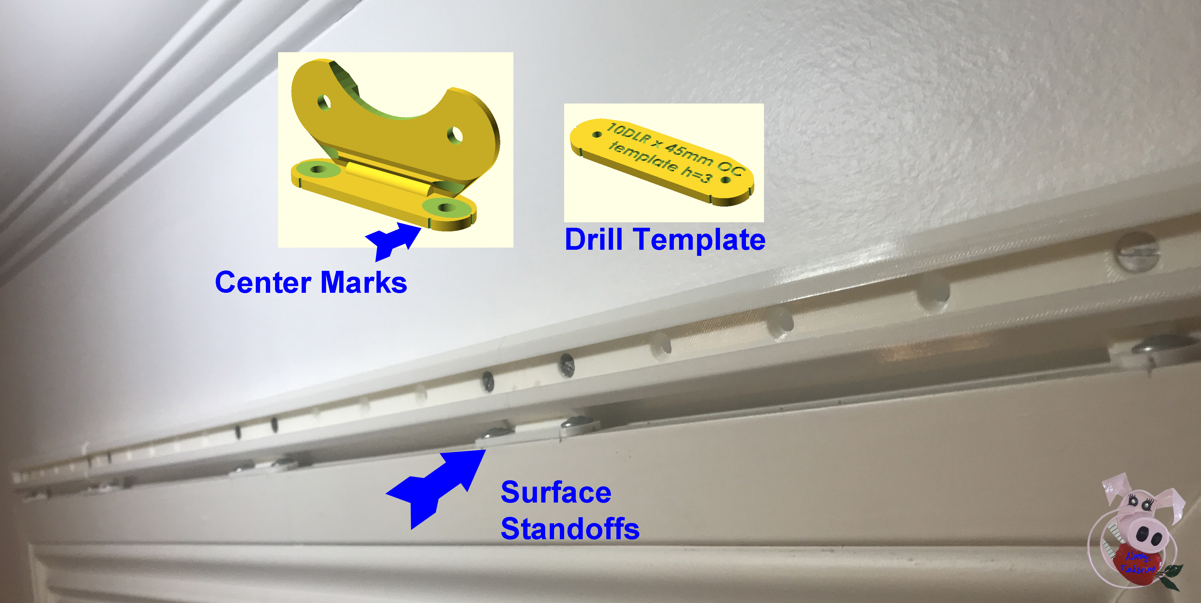 10DLR Display Linear Rail by AlwaysTinkering | Download free STL model ...