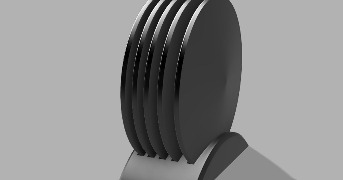 Challenge Coasters by Pantstorm | Download free STL model | Printables.com