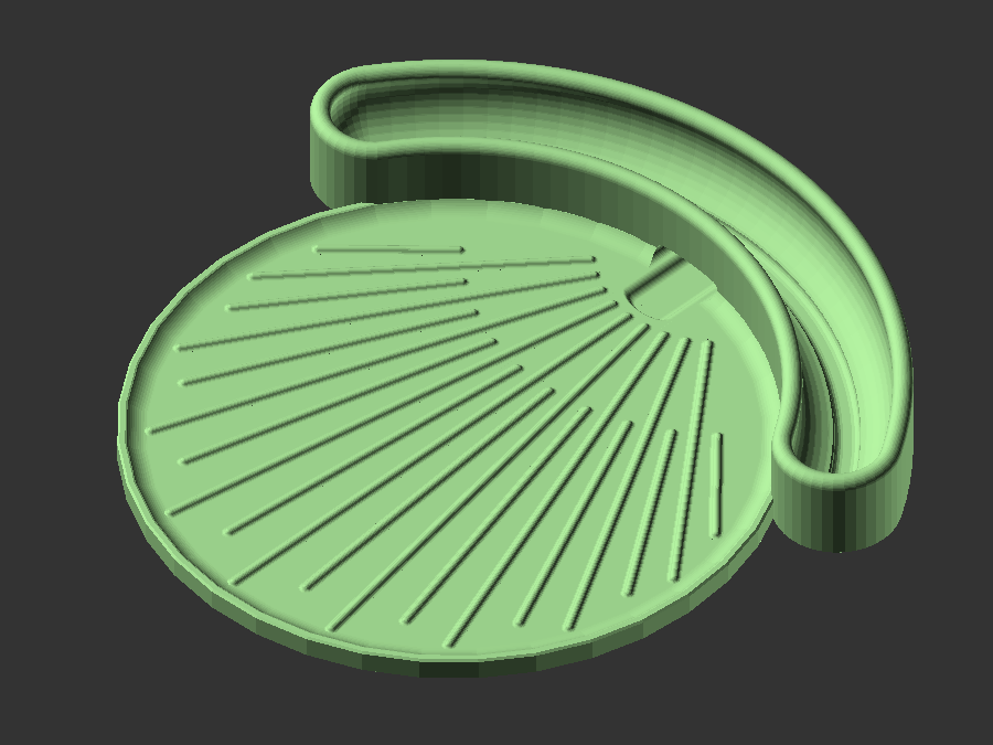 Moss Coaster by Jack | Download free STL model | Printables.com