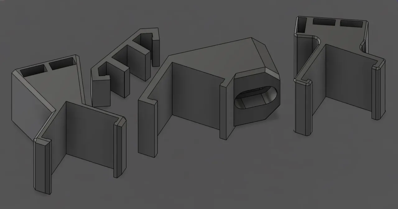LED strip holders by Štěpán | Download free STL model | Printables.com