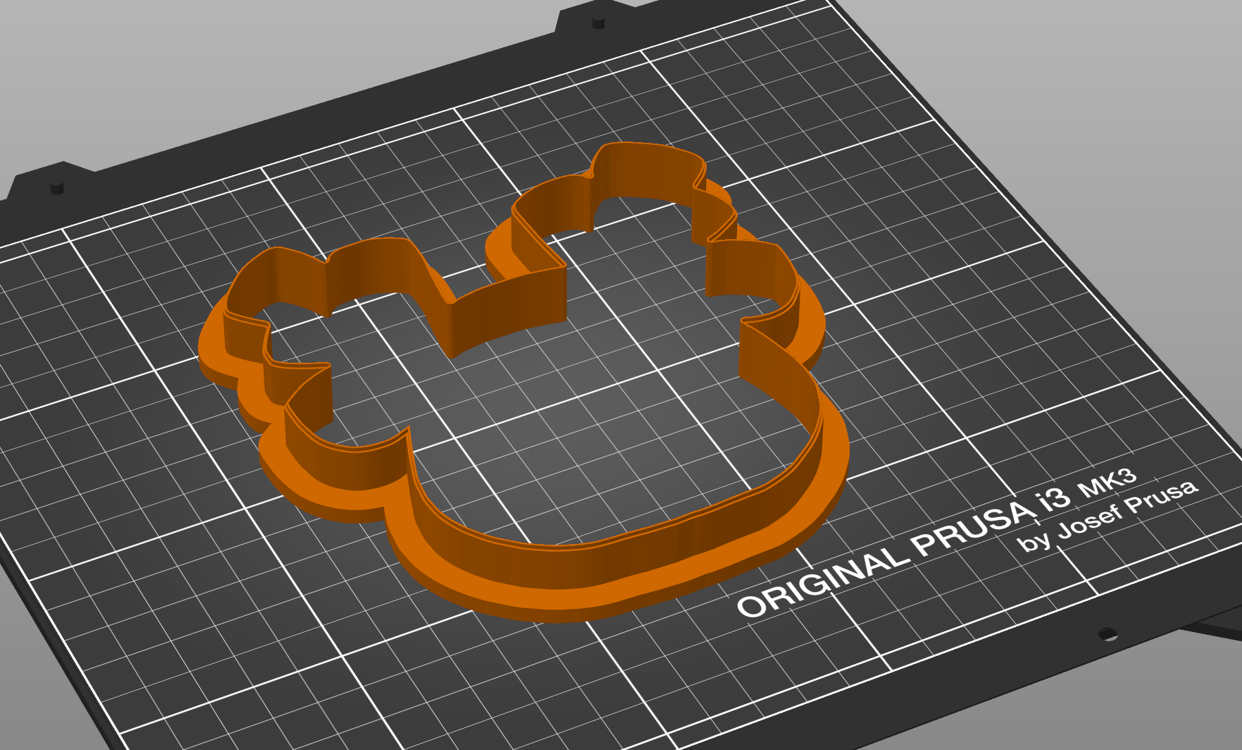 Reindeer Cookie Cutter by William McCann | Download free STL model ...