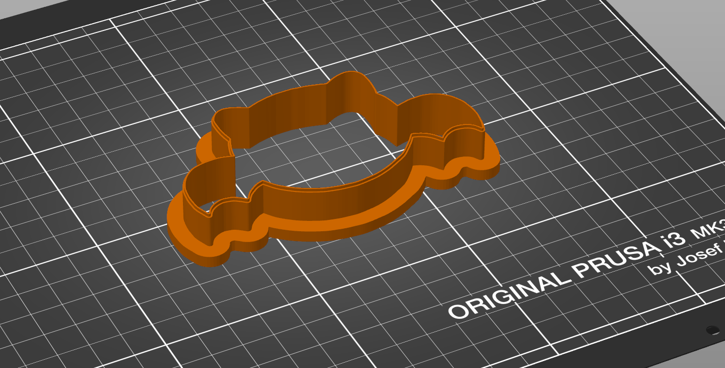 Bat Cookie Cutter by William McCann | Download free STL model ...