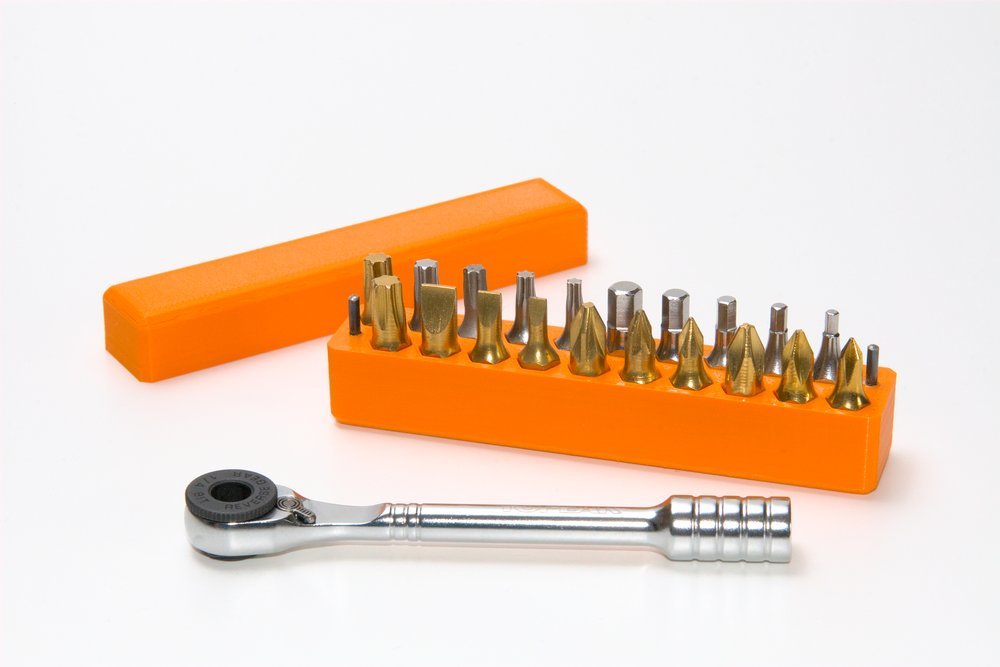 20 PCS Hex Bit Carrier by SammysHP | Download free STL model ...