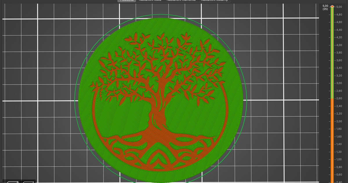 Yggdrasil coaster by VeronikaM | Download free STL model | Printables.com