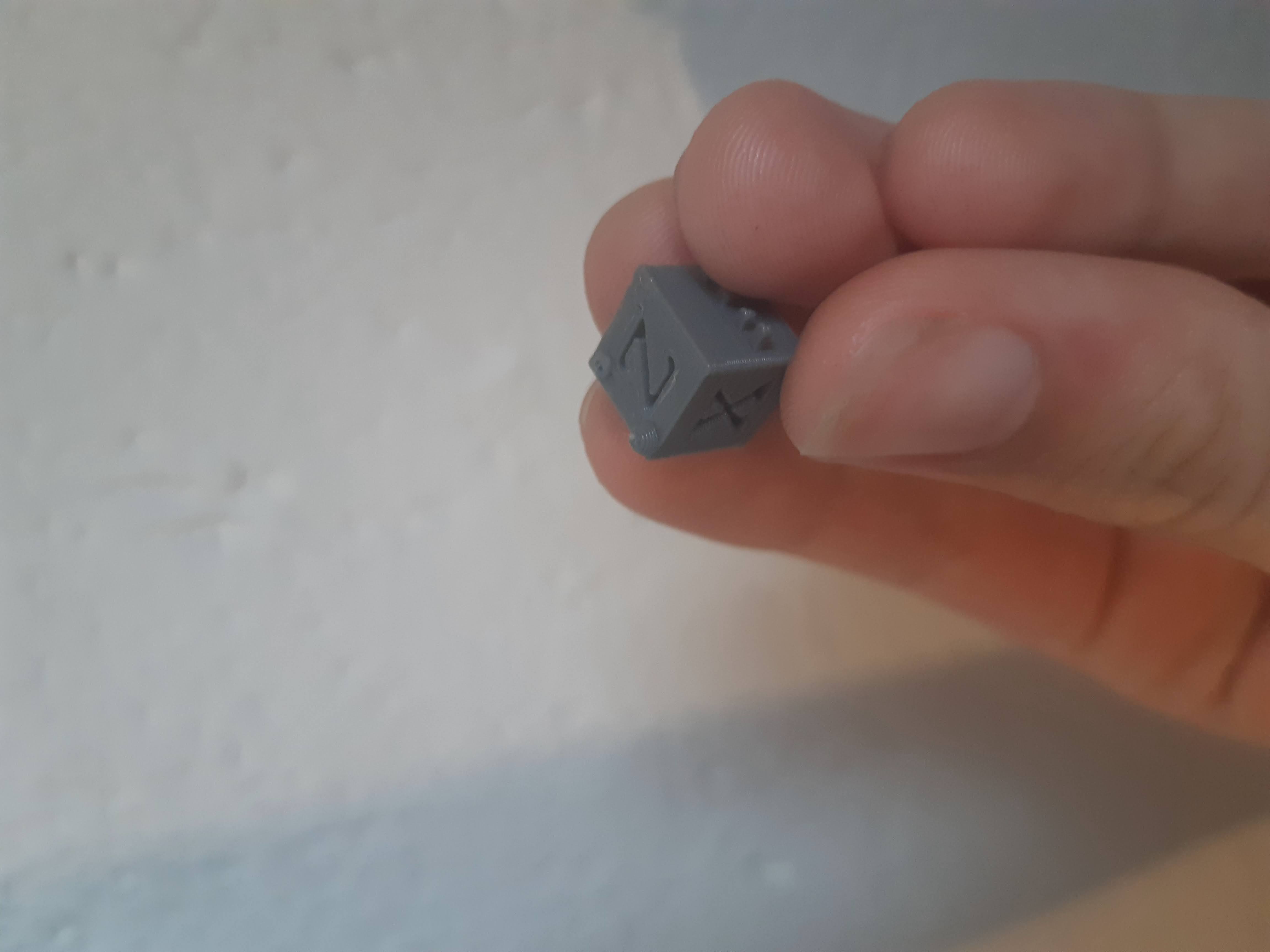 Small Fast Test Cube - Small Fast Calibration Cube 1cmX1cm 1g of ...