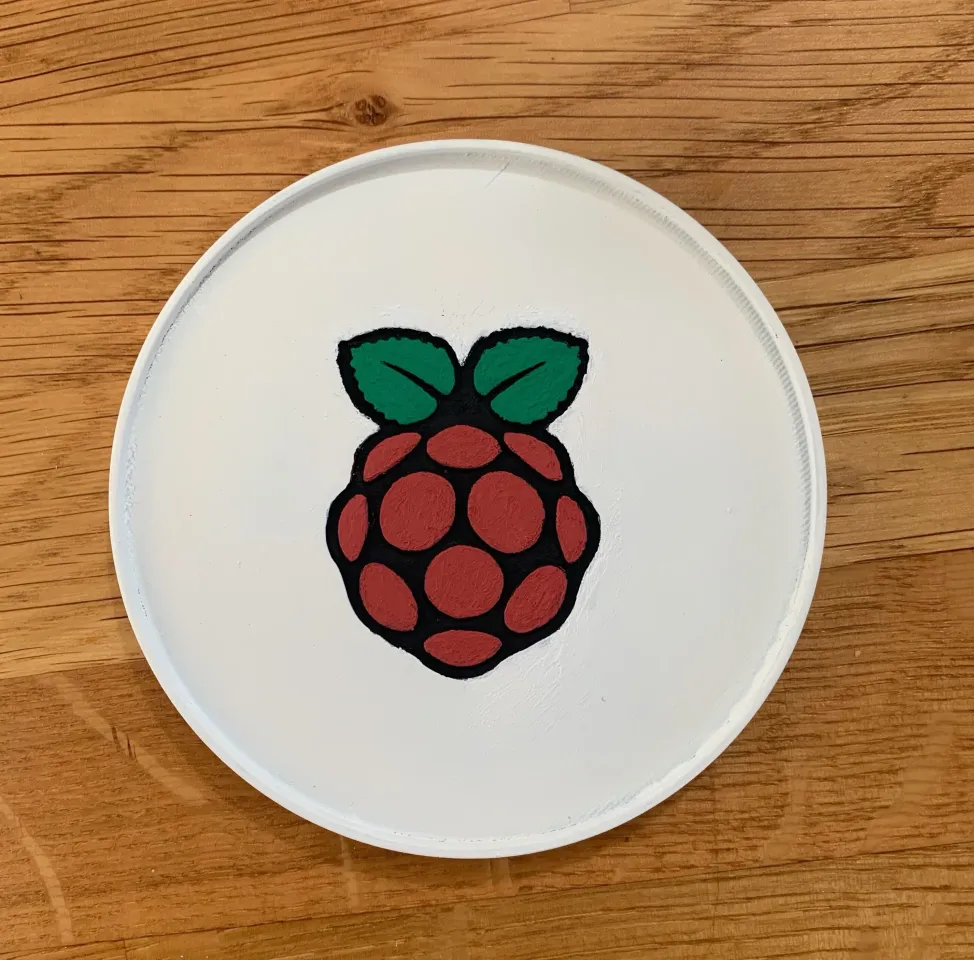 Raspberry Pi Coaster by PrinterIsComing | Download free STL model ...