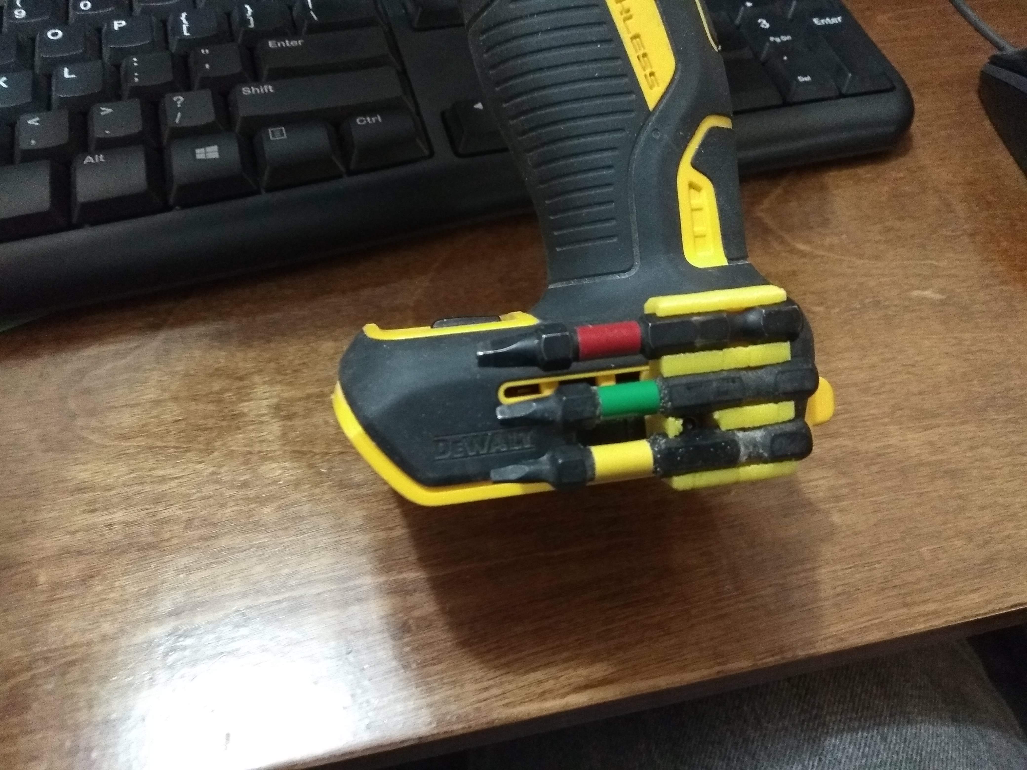 Tri-bit holder for DeWalt drill & impaact driver by Andrew Rousseau ...