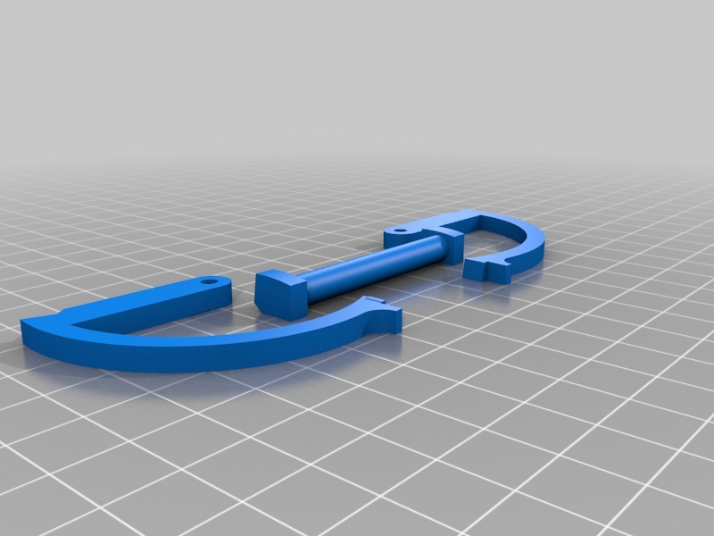 hinge for r2d2 dome cut for smaller printers by CodePanda | Download ...