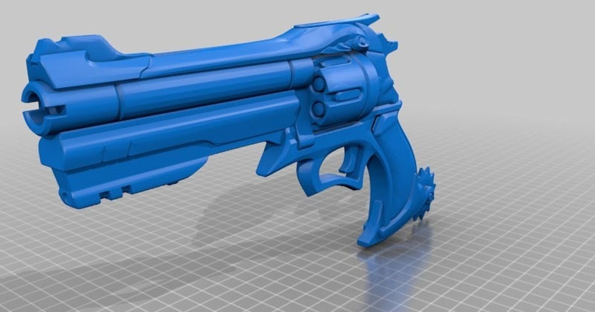 Overwatch McCree Peacemaker Gun Options by Jace1969 | Download free STL ...