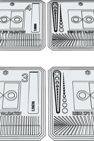 Elegoo Resin printer testing STL, chess piece, rook by ...