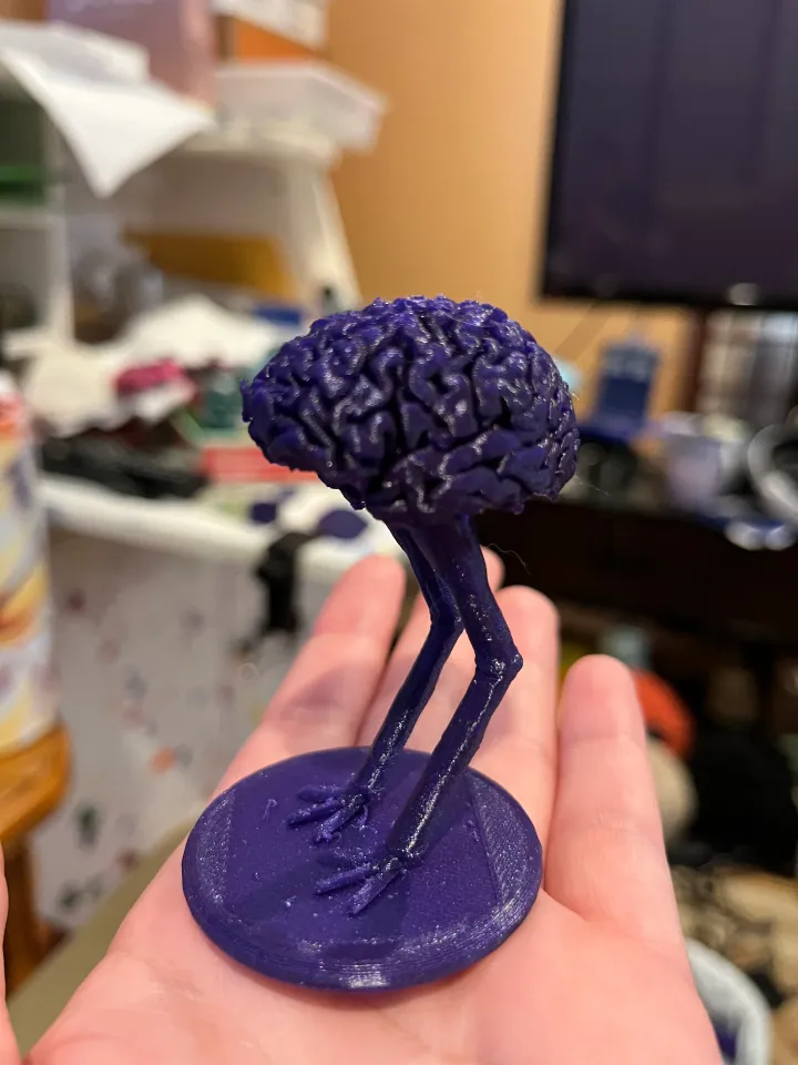 Ostrich Legged Intellect Devourer by Pidgeon | Download free STL model ...