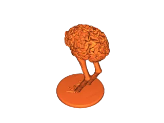 Ostrich Legged Intellect Devourer by Pidgeon | Download free STL model ...