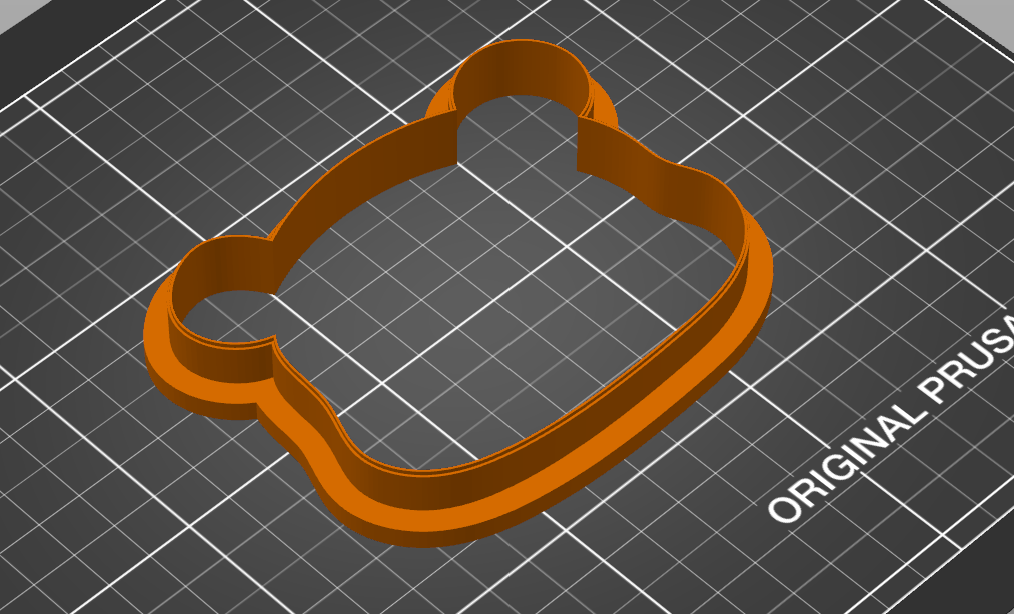 Bear Cookie Cutter by William McCann | Download free STL model ...