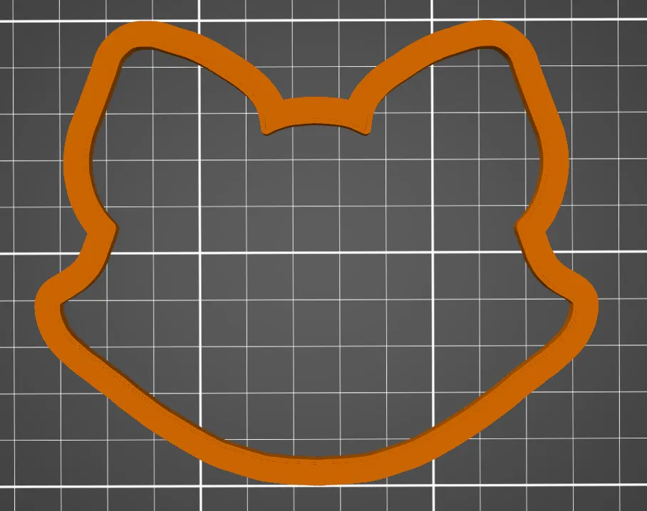Fox Cookie Cutter by William McCann | Download free STL model ...