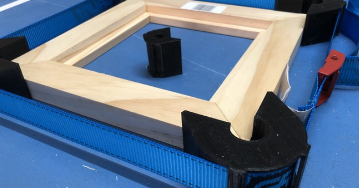 Frame Corner Clamp by JohnV | Download free STL model | Printables.com