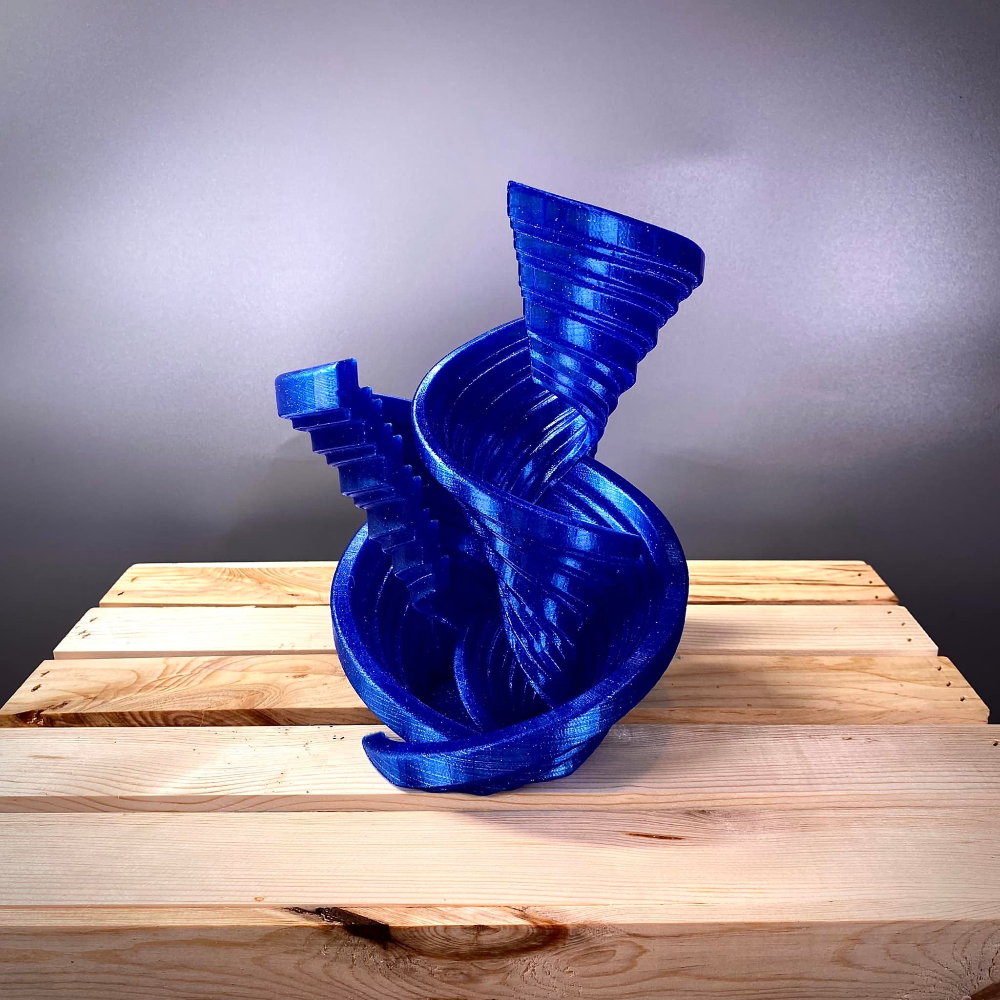Cyclone Vase by ChrisTheViolaNerd | Download free STL model ...