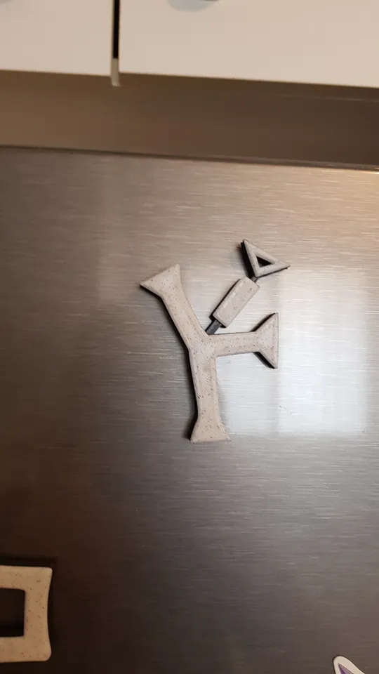 Stargate Glyph Magnet - Centaurus by Pantstorm | Download free STL ...