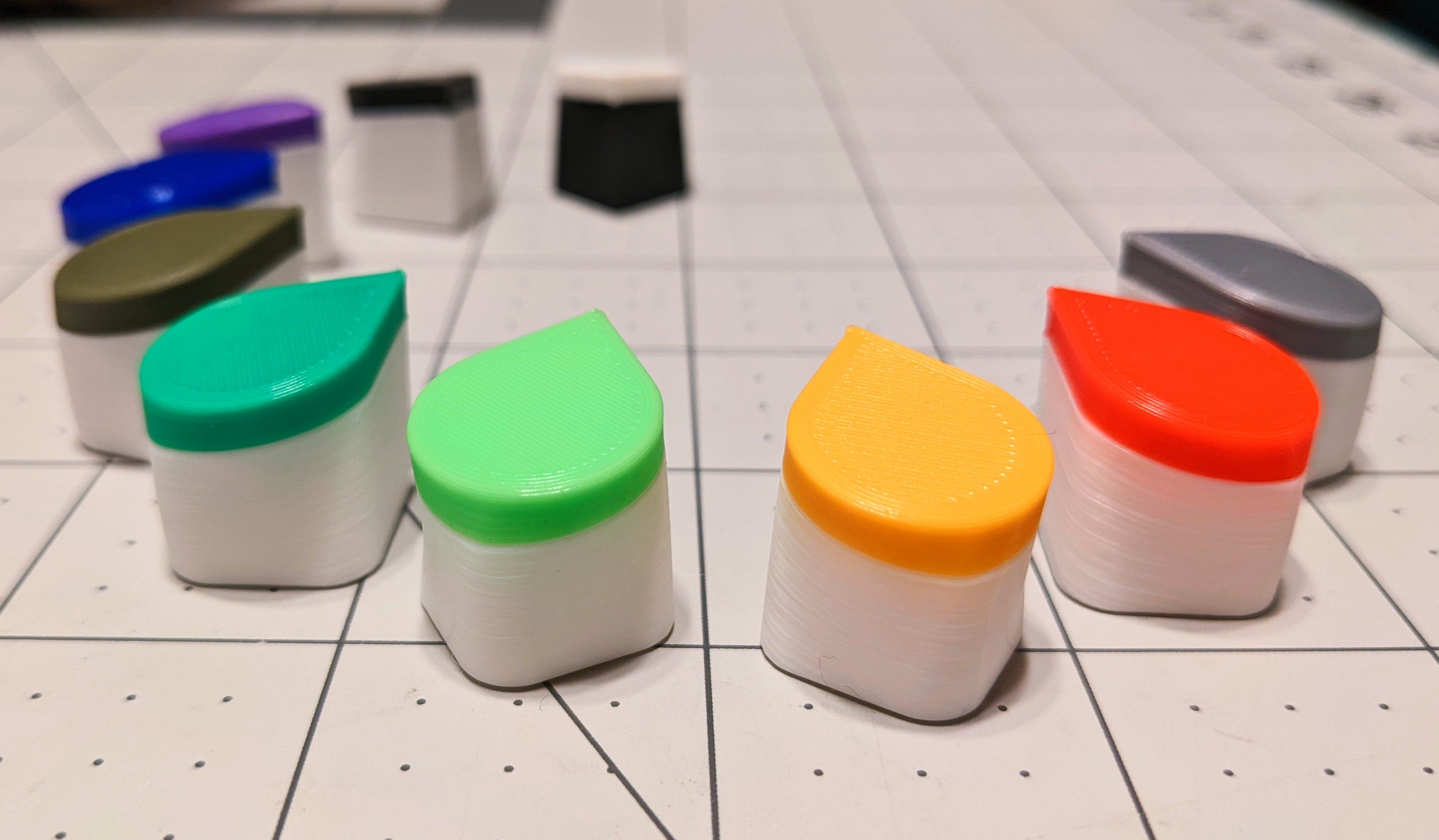 Universal Game Pieces - Blank and Numbered set by monev44 | Download ...