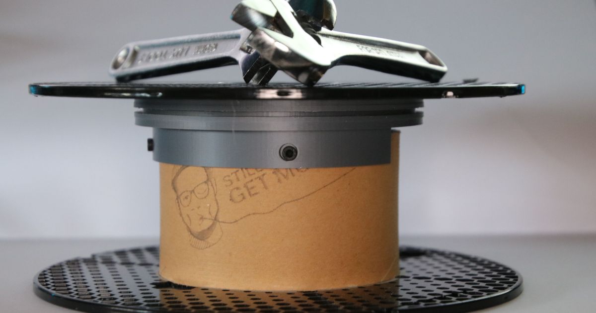 Turntable for Filming by bene | Download free STL model | Printables.com