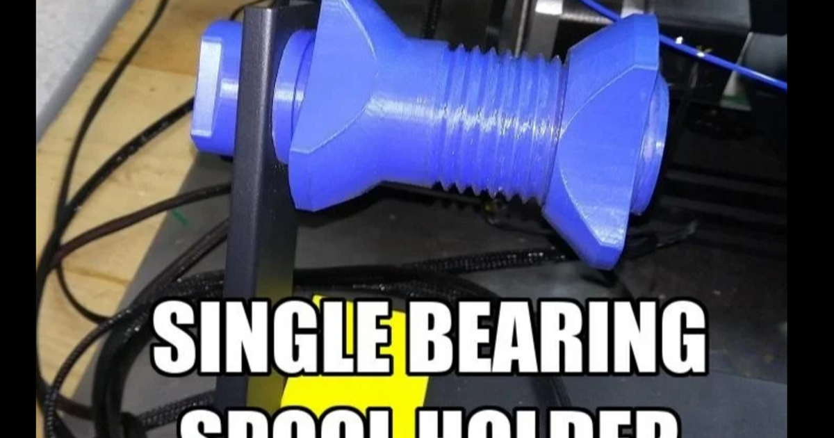 SINGLE BEARING SPOOL HOLDER w/ TIMELAPSE COVERS by The Sloppy ...