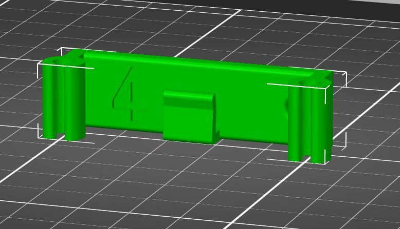 knitting needle storage clip by knives127 | Download free STL model ...