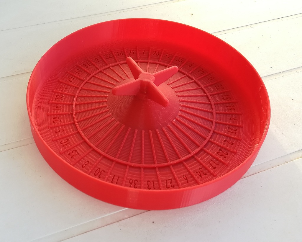 ROULETTE SPOOL COVER SPINNING TOP by The Sloppy Apprentice | Download ...