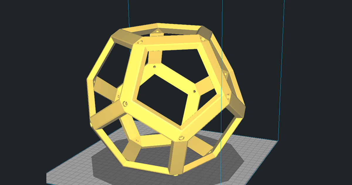 MODULAR DODECAHEDRON by The Sloppy Apprentice | Download free STL model ...