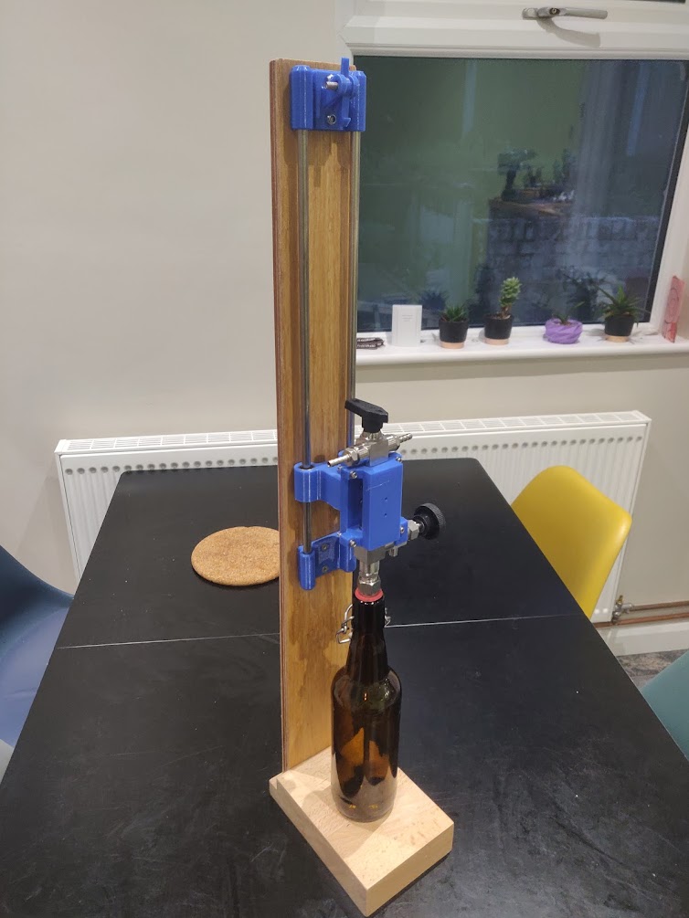Counter Pressure Bottle Filler Stand by DoomMeister | Download free STL ...
