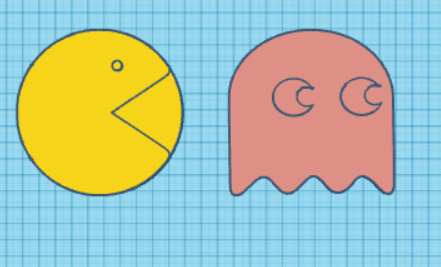 Coaster Pacman by Lyam 3D | Download free STL model | Printables.com