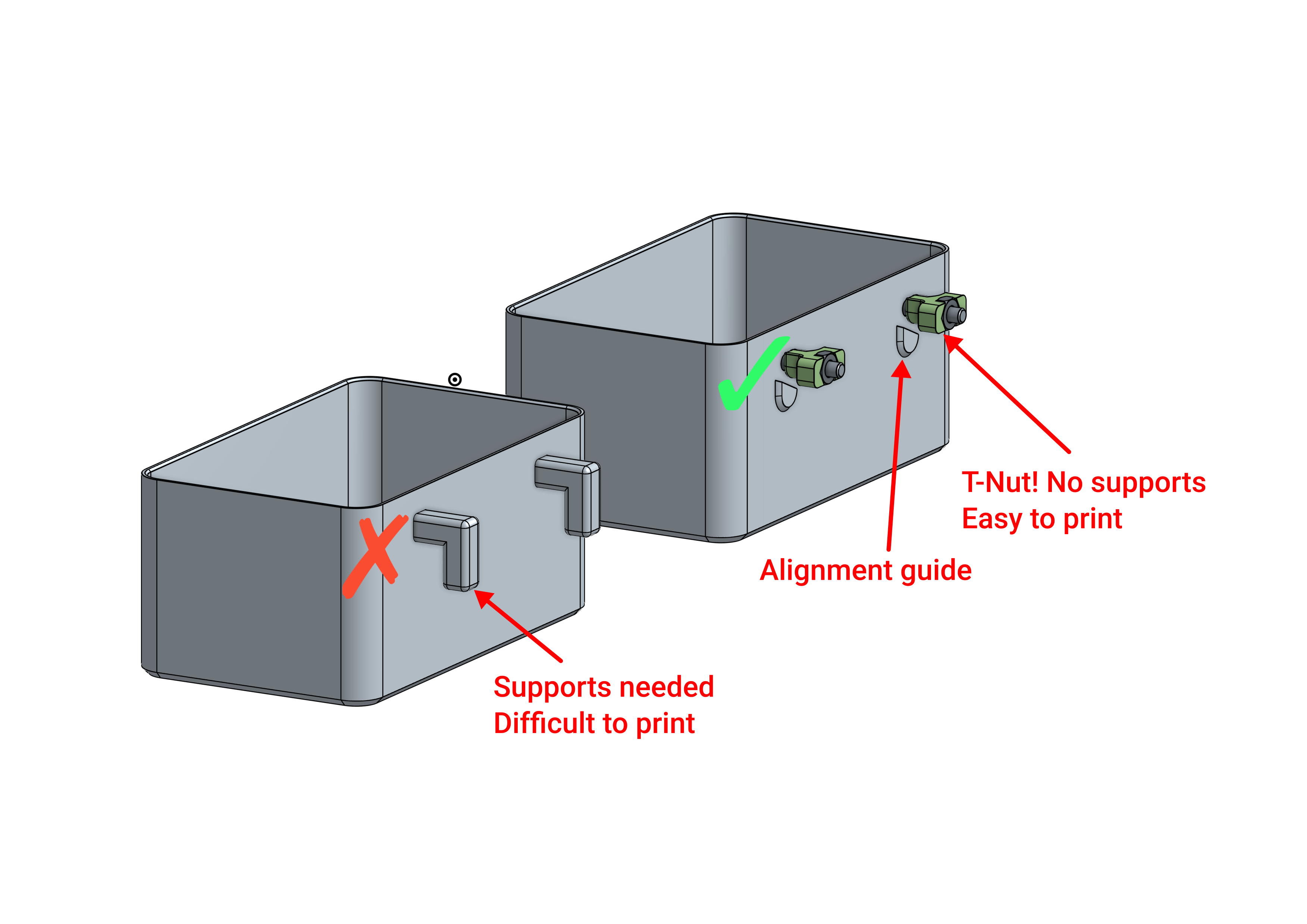 Skadis T-Nuts Mounting System for Ikea Skadis Pegboards by 6d6178 ...